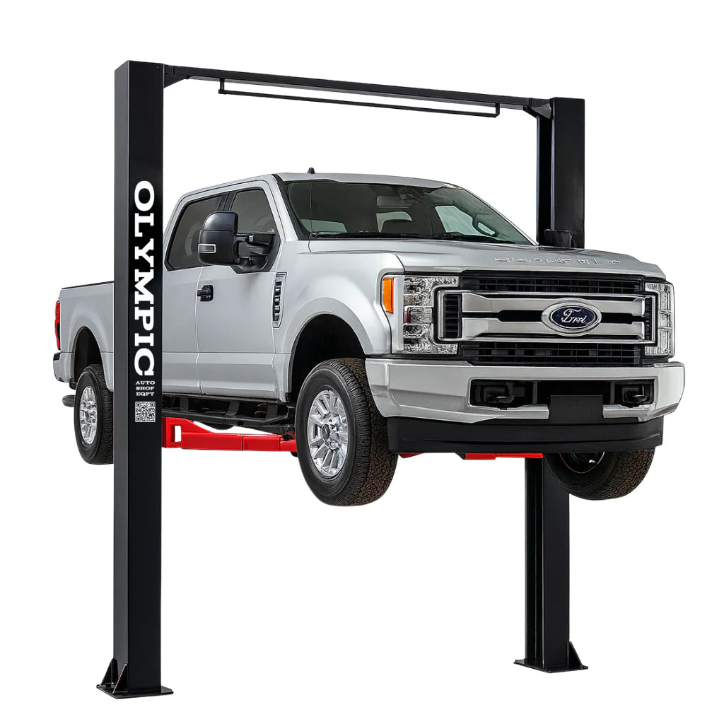 Olympic 2PCFHD-15 15,000 lb. HDXL Symmetric Post Clear Floor Two Post ...