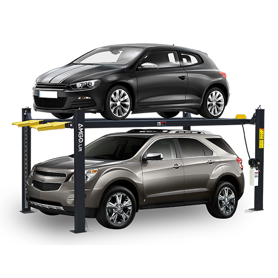 AMGO 408-HP 8,000lb Four Post Lift – Turbo Lifts