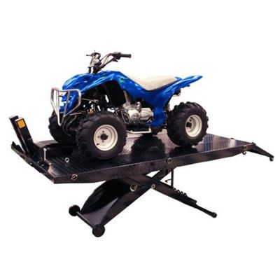 Atlas Cyclelift XLT Air Operated Motorcycle/ATV Lift 1,000lb Capacity ...