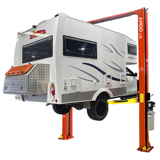 AMGO OH-12 Overhead Two Post Lift – Turbo Lifts