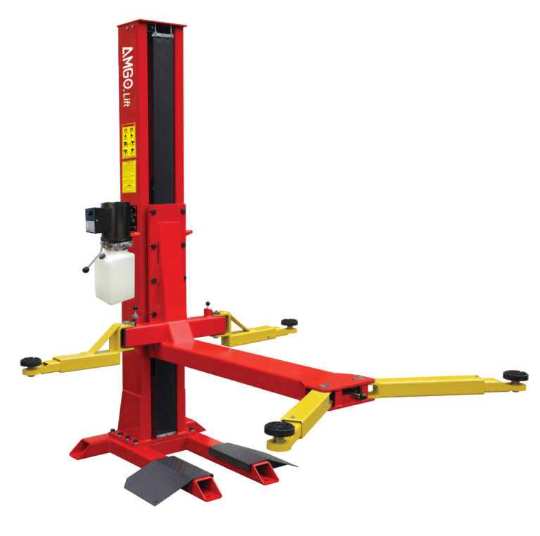 AMGO SL-7 7,000lb Single Column Lift – Turbo Lifts