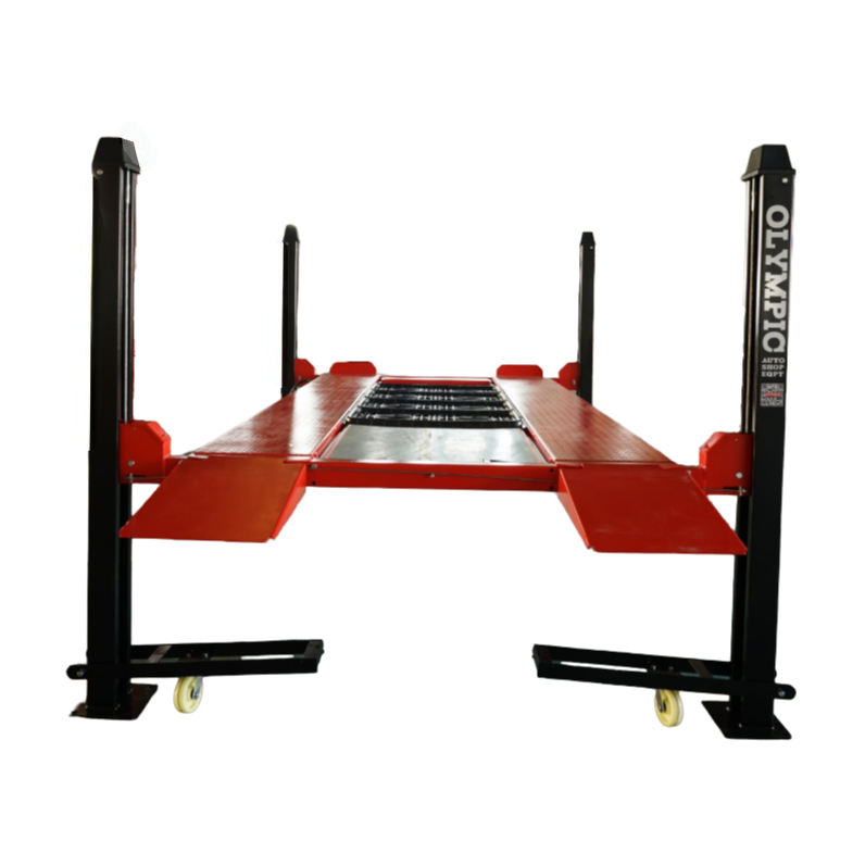 Olympic 4PML-9 9,000 lb. Portable Maintenance & Storage Four Post Lift ...