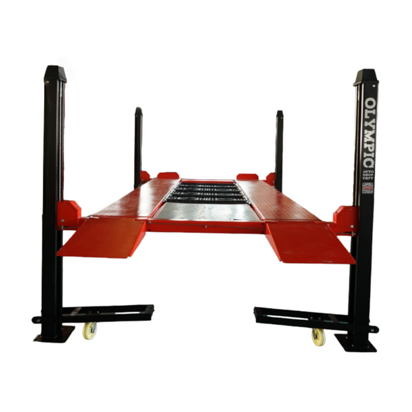 Olympic 4PML-9 9,000 lb. Portable Maintenance & Storage Four Post Lift ...